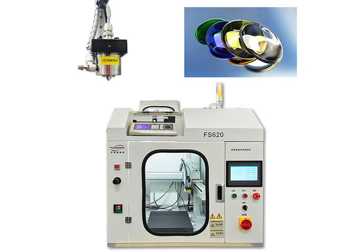 High Precision Ultrasonic Lens Coating Nebulizer System