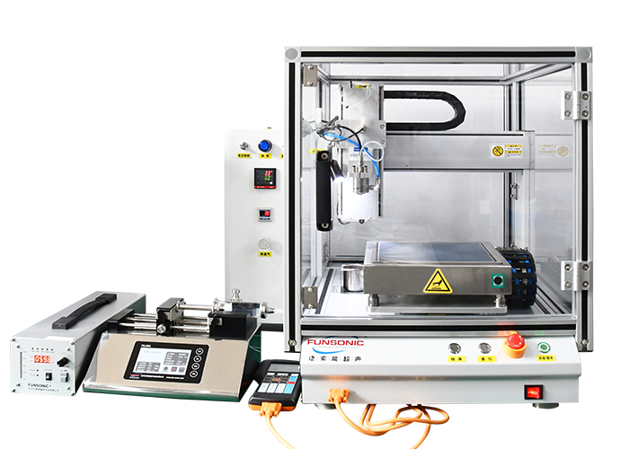 Ultrasonic Spray Coating Machine with Low Power Nozzle